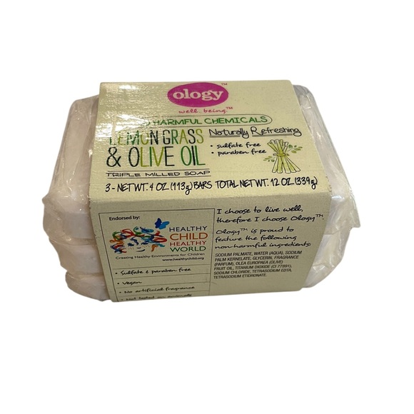 ology | Bath & Body | Ology Lemongrass Olive Oil Triple Milled Soap 3 ...